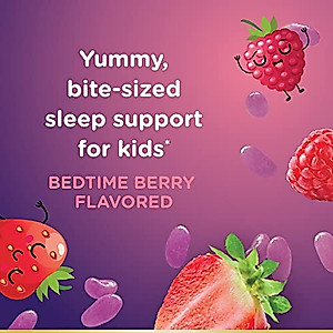 Nature’s Bounty Kids Melatonin Jelly Beans for Sleep Support, Berry Flavor.5 mg Melatonin, 80 Ct