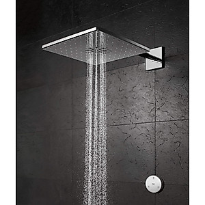 GROHE 26645000 Rainshower SmartConnect Showerhead with 2 Spray and Remote Control, Base Unit, Starlight Chrome