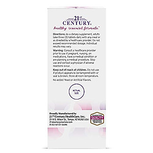 21st Century Hair, Skin and Nails Extra Strength Tablets, 90 Count (27847)