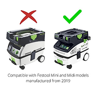 Reusable dust Bag for Festool Mini and Midi dust extractors (MIDI-2)