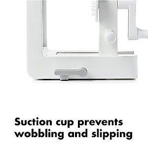 OXO Good Grips 3-Blade Tabletop Spiralizer with StrongHold Suction, White
