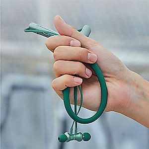 IKXO Neckband Bluetooth Headphones Noise Cancelling Headset with Mic Wireless Earbuds 5.0 CVC 8.0 Waterproof Sport Earphones for Running Driving Working Compatible