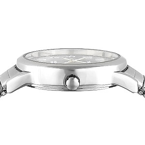 Timex Men's T20031 Easy Reader 35mm Silver-Tone Stainless Steel Expansion Band Watch