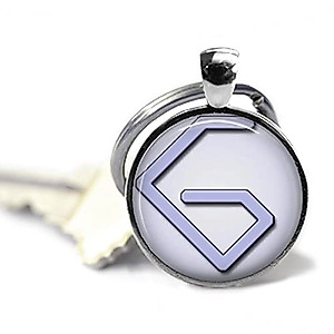 Dream SMP George Not Found 1 inch Silver Plated Pendant Necklace or Keychain