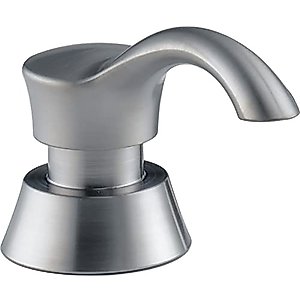 Delta Faucet Pilar Kitchen Soap Dispenser for Kitchen Sinks, Arctic Stainless RP50781AR