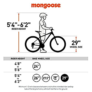 Mongoose Impasse 1.0 Mountain Bike for Adult Men & Women, 7-Speed, Full Suspension, 27.5-Inch Wheel, 17-Inch Frame, Front & Rear Mechanical Disc Brake, Matte Black