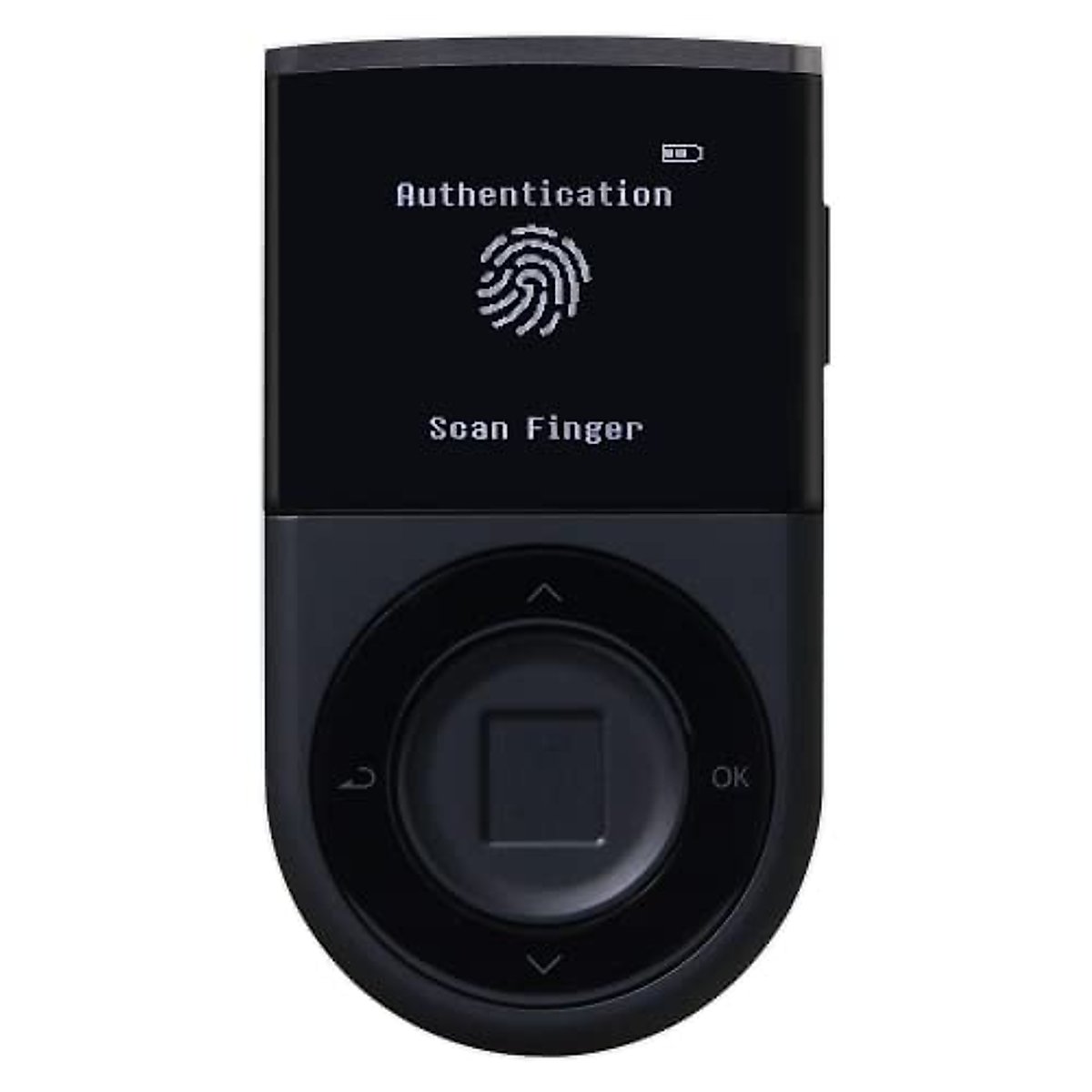 D'CENT Biometric Cold Wallet – Your keys, Your cryptos – Fingerprint authentication
