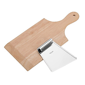 Westmark 61162240 Spätzle Board + Scraper, 12.6" x 5.5", Stainless Steel