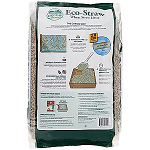 Oxbow Animal Health Eco-Straw Litter, 20 Pound Bag