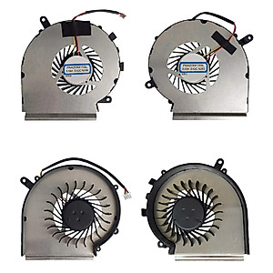 Todiys CPU + GPU Cooling Fan for MSI GE62 GL62 GE72 GL72 GP62 GP72 PE60 PE70 Series MS-16J1 MS-16J2 MS-16J3 MS-16J5 MS-1791 MS-1792 MS-1795 GE62 2QD-007XCN PAAD06015SL N303 PAAD06015SL N302 N285