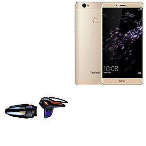 BoxWave Gaming Gear Compatible with Honor Note 8 (Gaming Gear by BoxWave) - Touchscreen QuickTrigger Auto, Trigger Buttons Autofire Gaming Mobile FPS for Honor Note 8 - Jet Black