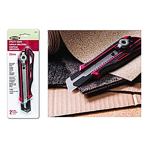 Hyde 42051 25mm Snap-Off Knife with Screw Lock