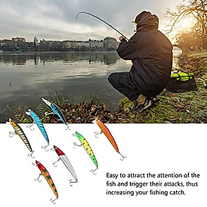 Artificial Fishing Baits,20pcs Fishing Lure Set,Reusable Fishing Tackle Accessories for Outdoor Saltwater Freshwater Trout Bass Salmon Fishing, 20pcs Fishing Lure Set,Artificial Fishing Baits,ReF
