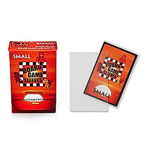 10 Packs Arcane Tinmen Non-Glare Board Game Sleeves 50 ct Small Size Card Sleeves Display Case