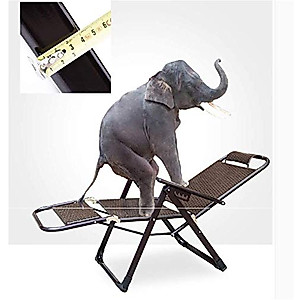 XZGDEN Lightweight Folding Deck Chair Rattan Chair Folding Sun Lounger Outdoor Leisure Home Beach Chair 178x47x26cm Sun Lounger Garden Chairs (Color : As Shown, Size : 178x47x26cm)