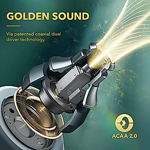 Soundcore by Anker Liberty 3 Pro Noise Cancelling Earbuds, True Wireless Earbuds with ACAA 2.0, HearID ANC, Fusion Comfort, Hi-Res Audio Wireless, 6 Mics for Calls, 32H Playtime (Renewed)