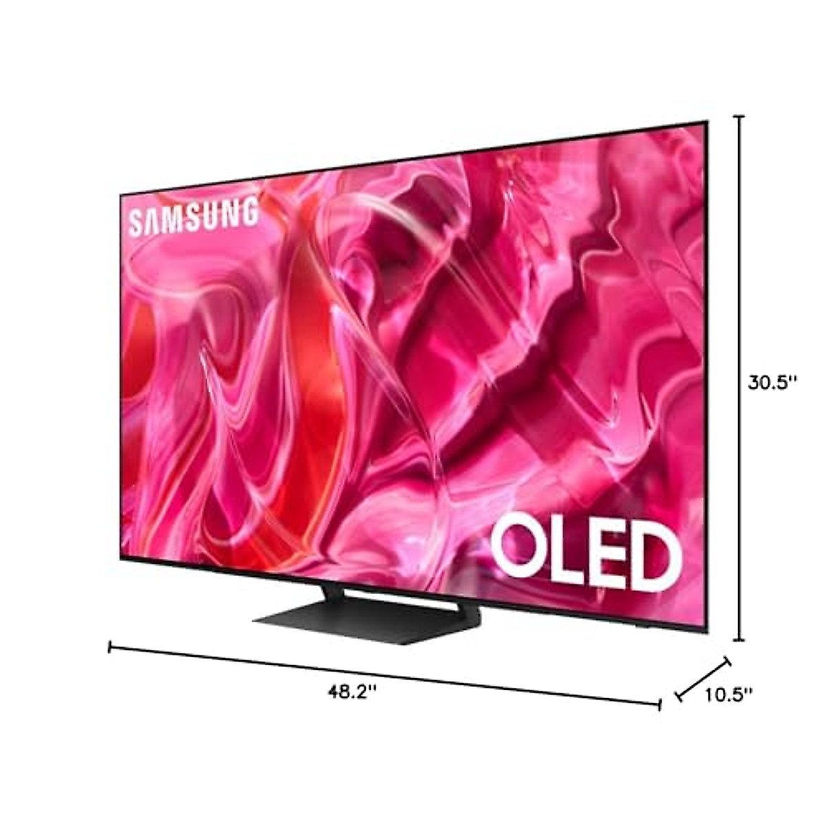 SAMSUNG QN55S90CA 55 Inch OLED 4K Smart TV Bundle HW-B650 3.1ch Soundbar with Dolby 5.1 DTS Virtual:X (2023 Model)