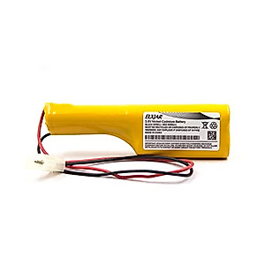 (2-Pack) 3.6V 800mAh Ni-CD Battery Pack Replacement for Genlyte 52-0185 520185 OSI OSA060AA Saft 420735-00 42073500 Genlyte 62-0185 620185 Exit Sign Emergency Light