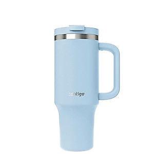 Contigo Streeterville 40oz Tumbler, Stainless Steel Vacuum Insulated, Leak-Proof, Cold for 29 Hours, Glacier