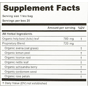 Lifestyle Awareness Teas, Caffeine Free Stress Balance Tea, 20 Count (Pack of 2)