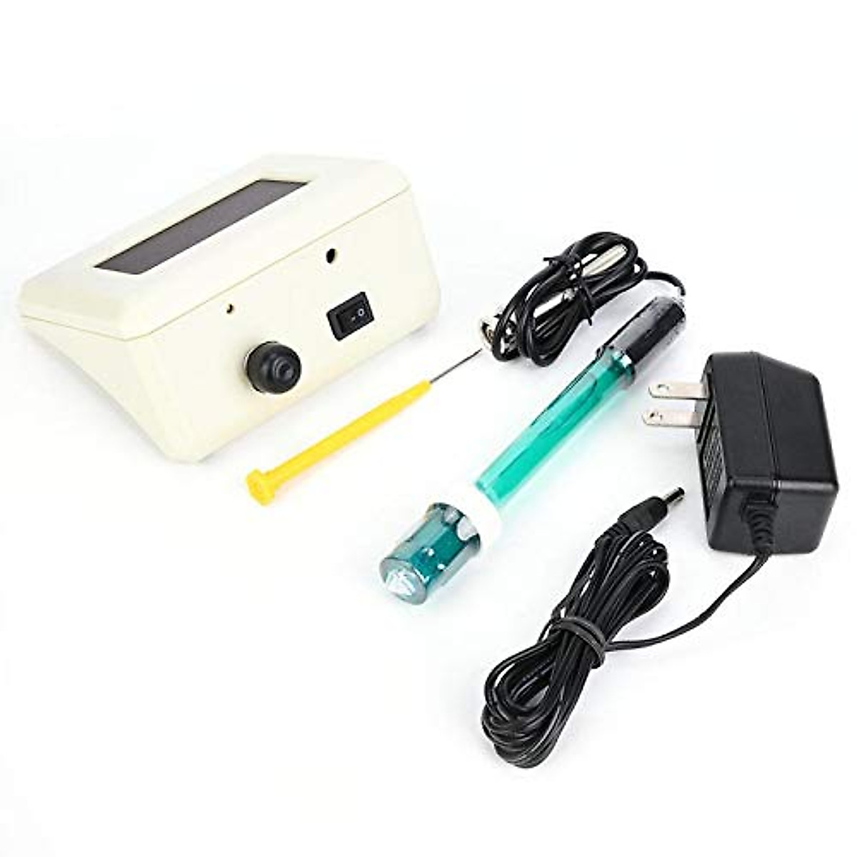 Digital Meter -025M Online Meter Water Quality Monitor Instantly Digital Display 24 Hours Continuously Work Resolution with Electrode Probe BNC US 110V