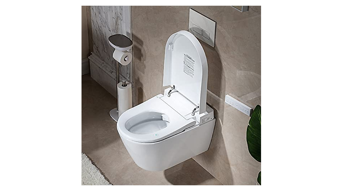 WOODBRIDGE Smart Wall-Hung Toilet w/ Bidet & Dryer