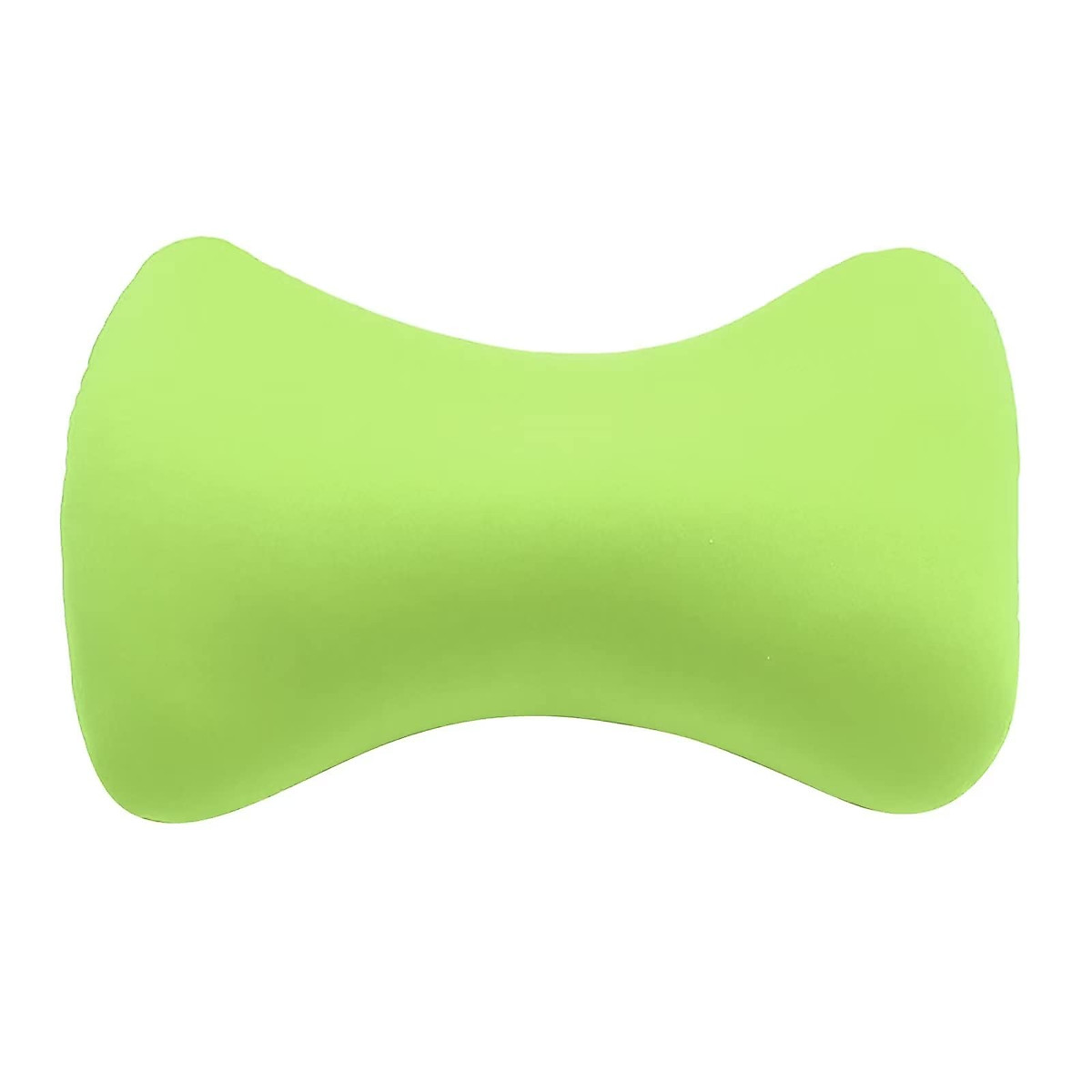 Microbead Neck Pillow Bone Shaped Neck Support Sleeping Tube Pillow Portable Neck Bolster Cushion for Home Office Travel