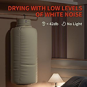 oplace Portable Clothes Dryer,Portable Dryer for Apartments Home Travel RVs,Compact Foldable Mini Electric Laundry Dryer Machine with Dryer Bag,for Light Clothes, Underwear, Baby Clothes