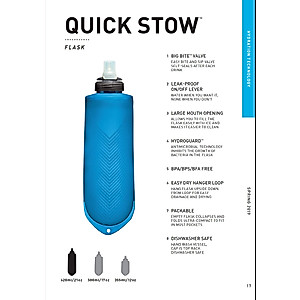 CamelBak Quick Stow Flask Bite Valve, Clear, One Size