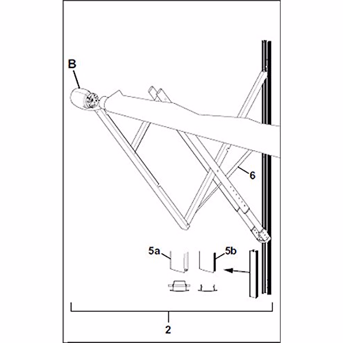 Carefree R001643BLK Awning Arm Assembly, 8 feet Length x 8 feet Extension , Black , Standard