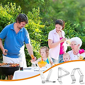 12 Pieces Meat Thermometer Probe Clip Holder Three-Hole Barbecue Probe Clip 3 Styles Grill Thermometer Clip Holder for BBQ Oven Grill Ambient Thermometer Temperature Reading