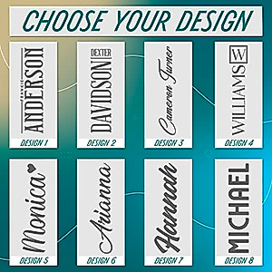 Personalized Water Bottle with Straw & Lid - 18 Oz, 9 Colors, Engraved 8 Designs - Sports Water Bottle Customized with Name or Text