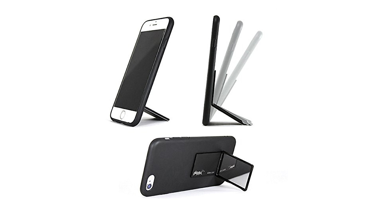 Flip Stand Rose Gold - Adjustable Phone Grip & Mirror for Car Mount