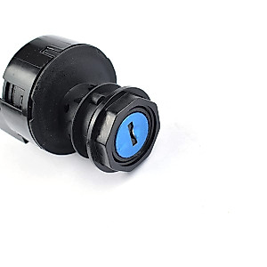 Ignition Key Switch Compatible with Polaris Sportsman 400 500 570 600 700 800 Ranger 400 425 500 570 700 800 900 1000 RZR 570 800 900 XP 1000 Replace 4011002 4012165 Off/on/Start 3 Position