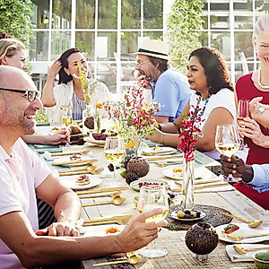 Matte Gold Silverware Set，OPOLIA 30-Piece Stainless Steel Flatware Cutlery Set for 6，Stain Finish Tableware Eating Utensils, Food Grade, Dishwasher Safe