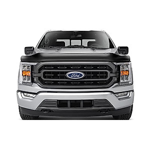 Auto Ventshade [AVS] Bugflector Hood Protector | Fits 2021 - 2024 Ford F - 150, High Profile - Smoke | 23621