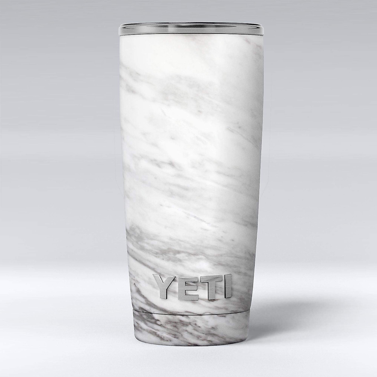 Design Skinz Slate Marble Surface V9 - Skin Decal Vinyl Wrap Kit Compatible with The Yeti Rambler Cooler Tumbler Cups