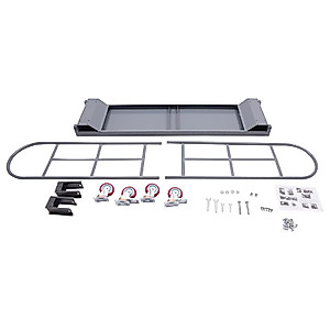 YIYIONCE U-Boat Cart 2000LBS Heavy-Duty Platform Truck Narrow Storage Cart Steel U-Boat Platform Truck Dolly with 6 Casters Industrial Hand Trucks for Warehouse | US Stock (51" L x 16" W x 65" H)