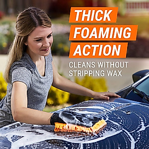 Car Wash Soap by Armor All, Foaming Car Wash Supplies, 24 Fl Oz