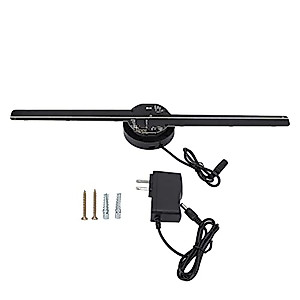 3D Hologram Fan, 3D Holographic Advertising Machine, 3D Hologram Fan Display Projector, 224 LED Light Beads for Business Store Shop Bar Supermarkets(#1)