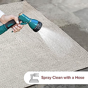 nuLOOM Braided Indoor/Outdoor Area Rug, 6' Round, Wynn Ivory