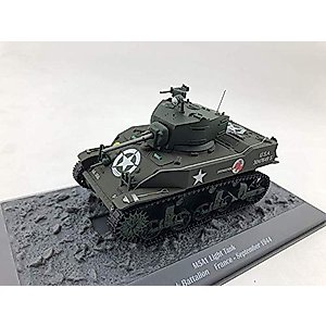 FLOZ M5A1 Light Tank 37th Tank Battalion France-September 1944 1/43 DIECAST Model Finished Tank