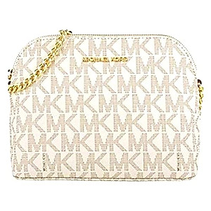 Michael Kors Large Dome Crossbody (Vanilla)