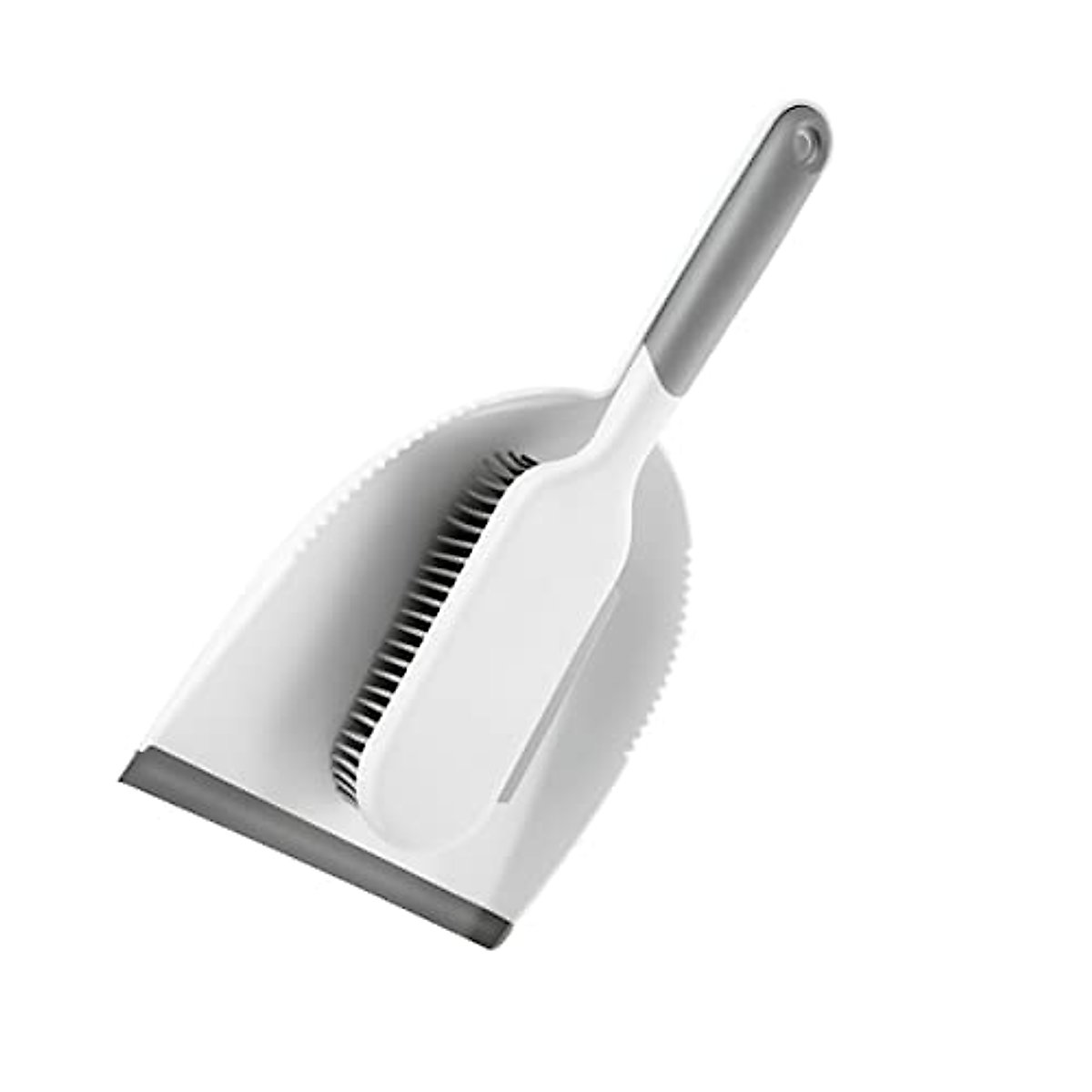 Cabilock 2sets Portable Floor Grey Brush Daily Table Desktop Tabletop Desk Necessity and Mini: Use Handle Countertop Pet Dustpan Sweeper Whisk Hand Kit Car Keyboard Nest Sofa
