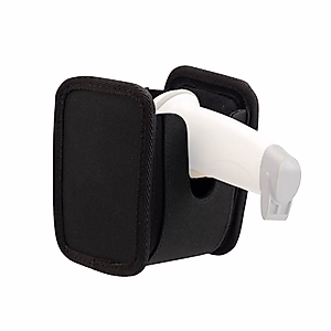 ARKON Mounts Universal Barcode Scanner Holder | Tough Polyester Construction | Zinc Alloy Plates for Longevity | 4-Hole AMPs Mount | Designed for Fulfillment Centers, Warehouses, and More | SPHLSTR