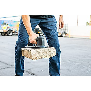 GRABO PRO-Lifter-20 Electric Vacuum Suction Cup (2021) For Tiles, Stone, Wood, Glass, Concrete Pavers, Drywall. Lifts up to 375lbs with Auto Shut-OFF Switch. Incl: 1 Battery,1 Seal, Charger, Carry Bag