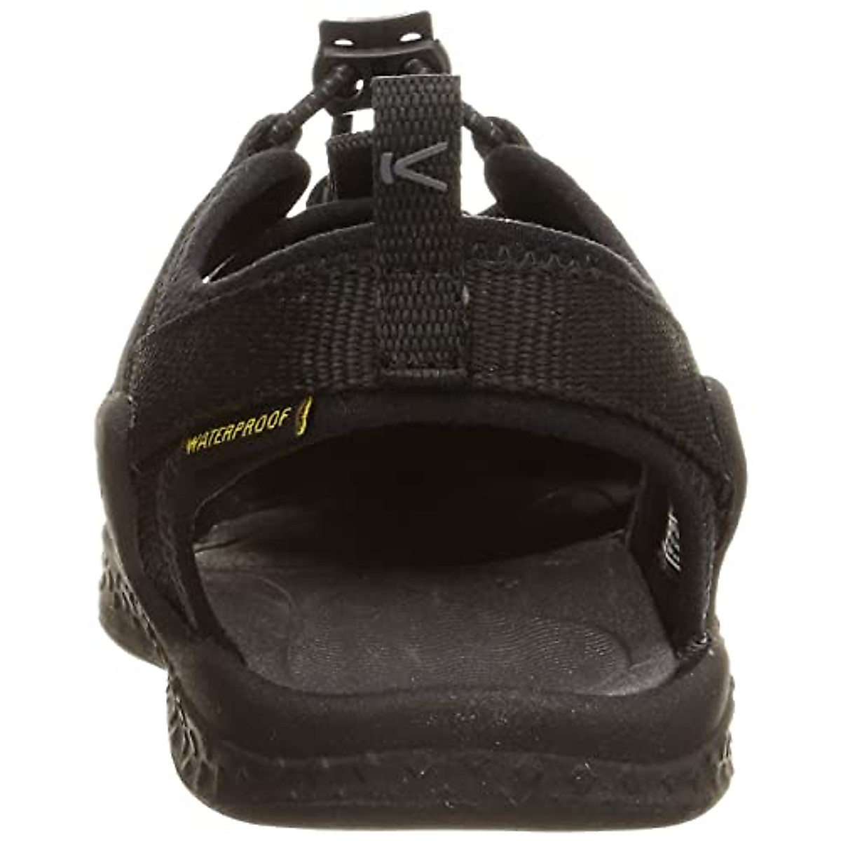 KEEN Women's Drift Creek H2 Closed Toe Water Sandals, Black/Black, 8.5