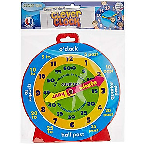 Premier Stationery Clever Kidz Magnetic Clever Clock as mentioned H2754992
