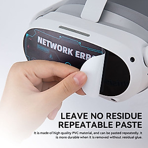 PVC Decal Stickers VR Headsets and Controllers Stickers Skin,Fashion Decal Skin Accessories for PICO 4 (1)