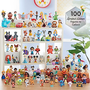 Disney100 Years of Love Celebration Collection Limited Edition 8-Piece Figure Pack, Kids Toys for Ages 3 Up by Just Play